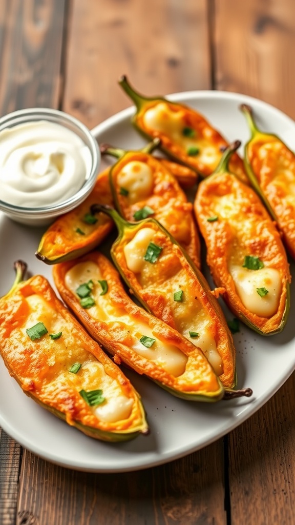 Spicy and Cheesy Jalapeño Poppers Recipe